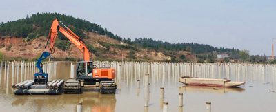 River Machinery amphibious excavator operations - River Heavy Industry ...