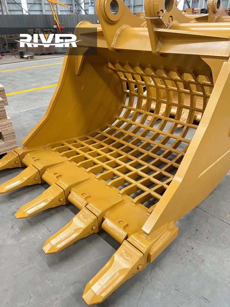 Excavator Grid Bucket - River Heavy Industry (RHI)