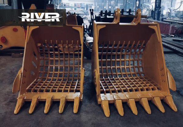 Excavator Grid Bucket - River Heavy Industry (RHI)