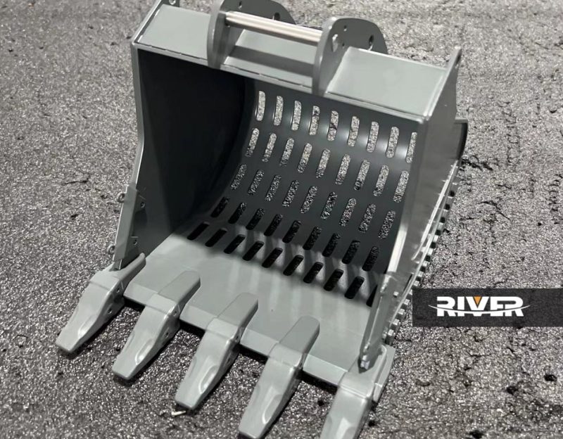 Excavator Grid Bucket - River Heavy Industry (RHI)